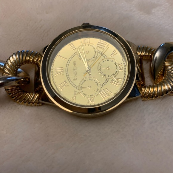2B Bebe | Accessories | Gold Bebe Watch | Poshmark